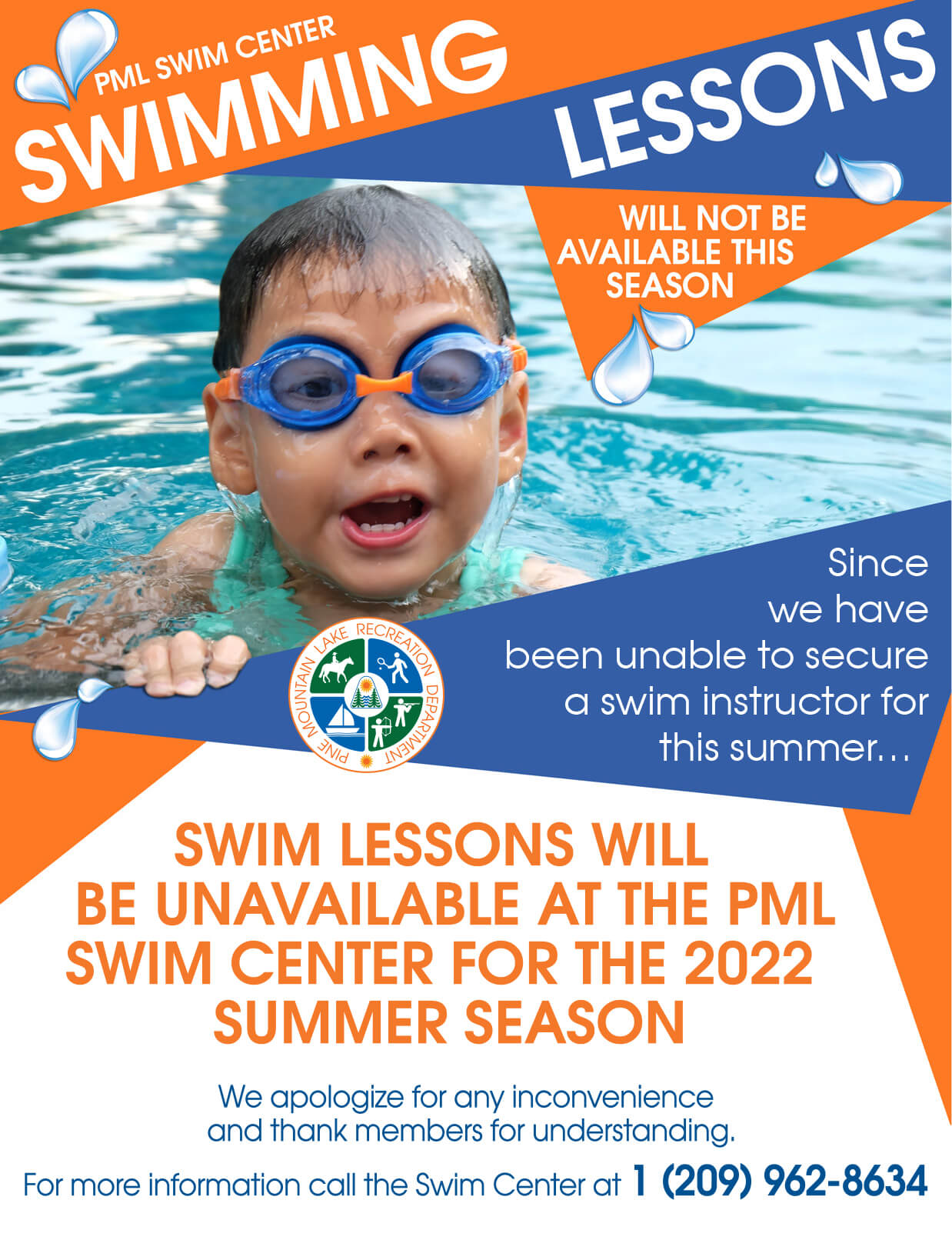 Swimming Lessons Flyer